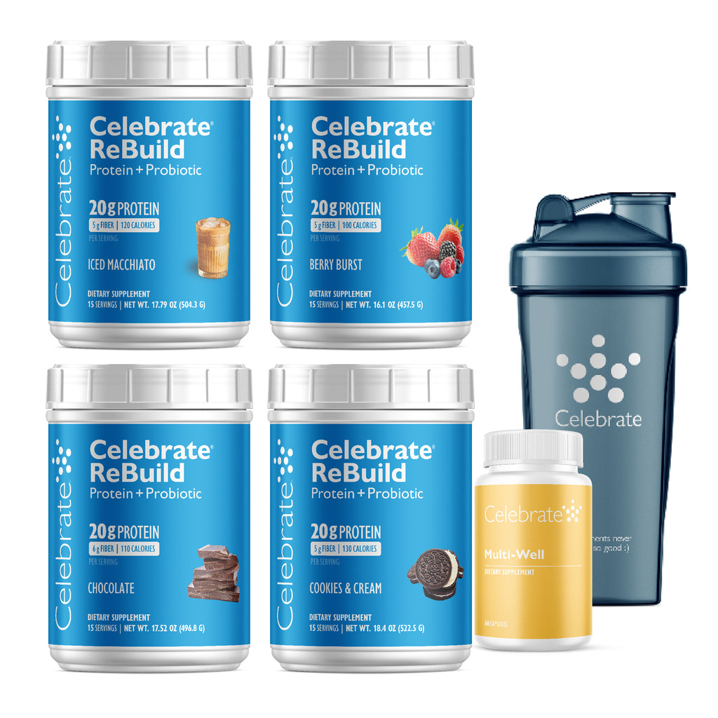 Pré-operatório de arranque Kit : Proteína & Multi 1 – Celebrate ...